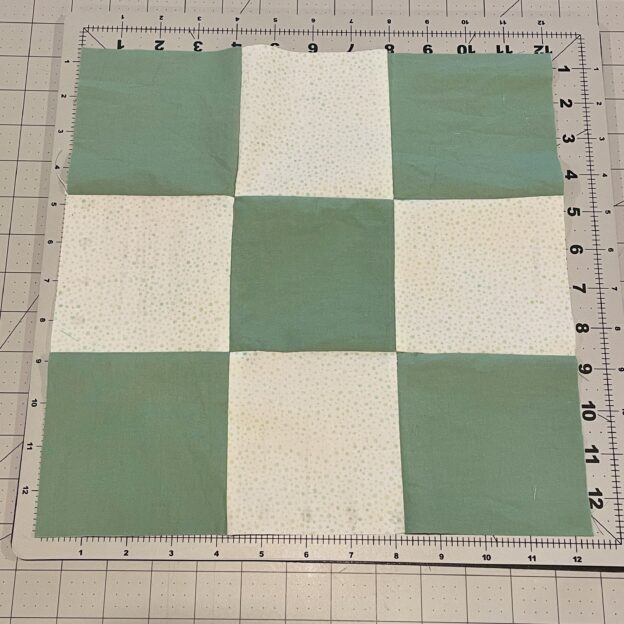 Split Nine Patch Block - Barry Quilts